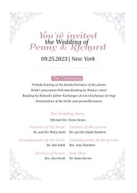 189 Free Wedding Invitation Templates to Design and Customize for Free ...