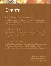 Free Customizable Thanksgiving Program Templates | Fotor Graphic Designer