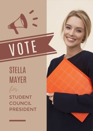 Election Poster Templates, Designs and Ideas | Fotor