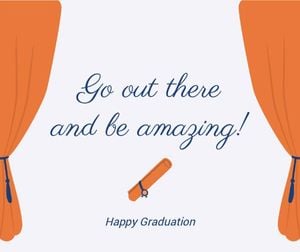 Free Customizable Graduation Facebook Post Templates | Fotor Graphic ...