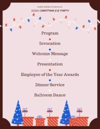 Free Customizable Christmas Program Templates | Fotor Graphic Designer