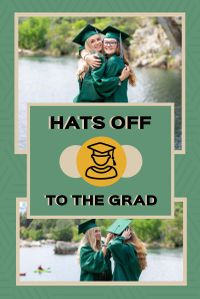 Free Customizable Graduation Pinterest Post Templates | Fotor Graphic ...