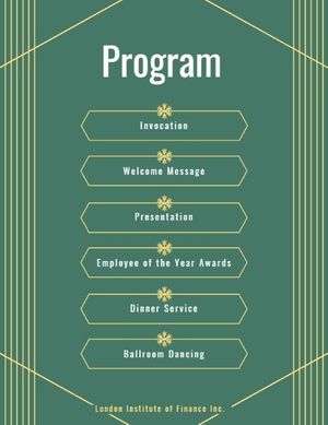 Free Christmas Program Templates to Design and Customize for Free | Fotor