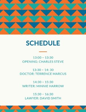 Free School Program Templates to Design and Customize for Free | Fotor