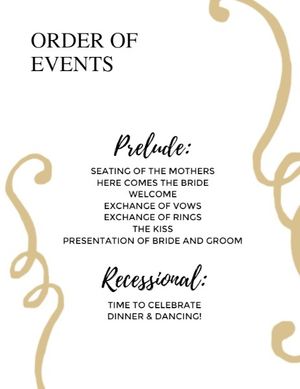 Free Customizable Church Program Templates | Fotor Graphic Designer