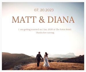 75 Free Wedding Facebook Post Templates to Design and Customize for ...