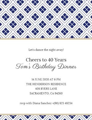 Free Birthday Program Templates to Design and Customize for Free | Fotor