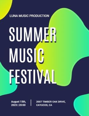 Free Music Program Templates to Design and Customize for Free | Fotor