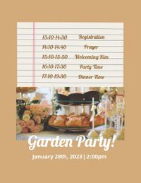 Free Party Program Templates | Fotor