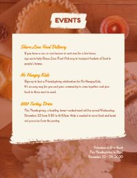Free Customizable Thanksgiving Program Templates | Fotor Graphic Designer