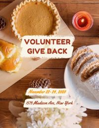 Free Customizable Thanksgiving Program Templates | Fotor Graphic Designer