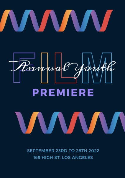 Movie Premiere Poster