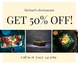 Free Customizable Dinner Facebook Post Templates | Fotor Graphic Designer