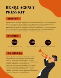 Free Media Kit Templates: Easy to Customize and Download | Fotor ...