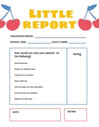 Free Report Card Templates: Easy to Customize and Download | Fotor ...