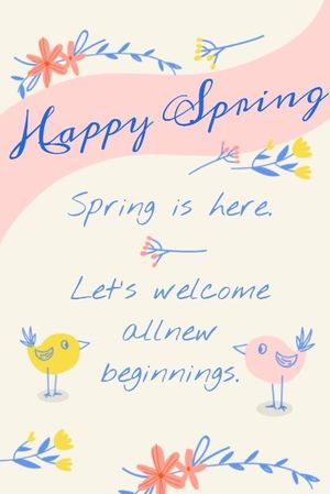 Free Spring Pinterest Post Templates to Design and Customize for Free ...