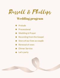 104 Free Party Program Templates to Design and Customize for Free | Fotor