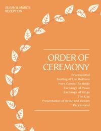 Free Dinner Program Templates | Fotor