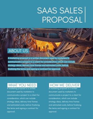 Free Proposal Templates: Easy to Customize and Download | Fotor Graphic ...