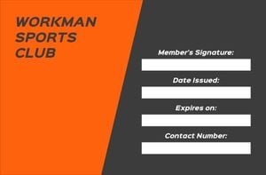 Free Club ID Card Templates to Design and Customize for Free | Fotor