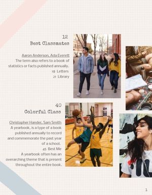 Free Student Yearbook Templates to Design and Customize for Free | Fotor