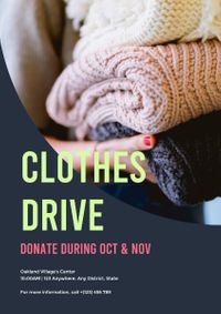 Free Clothes Poster Templates to Design and Customize for Free | Fotor