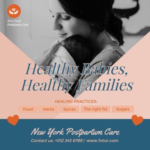 Free Customizable Baby Instagram Post Templates | Fotor Graphic Designer