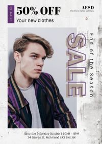 Free Clothes Poster Templates to Design and Customize for Free | Fotor