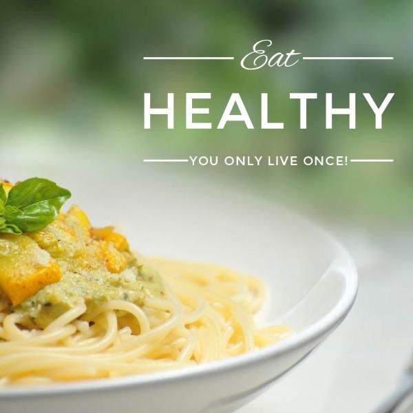 Eat Healthy Instagram Post Template and Ideas for Design | Fotor